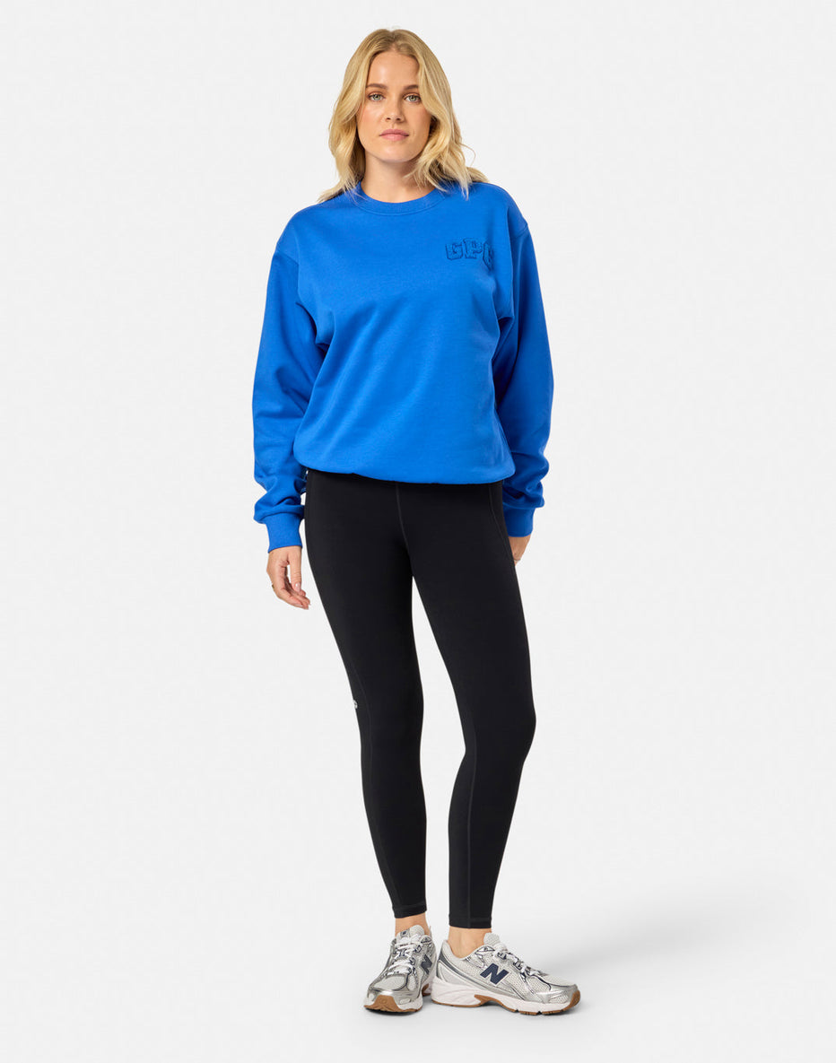 Clubhouse Crew in Azure Blue – Gym+Coffee Australia